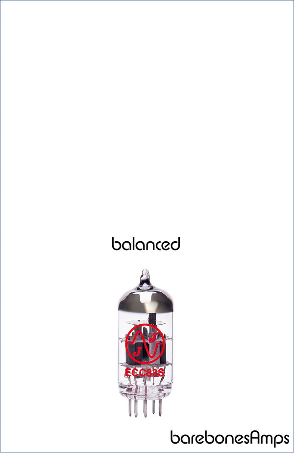 BALANCED JJ ECC83S ( 12AX7 ) for PI Phase Inverter Vacuum Tube / Valve ...